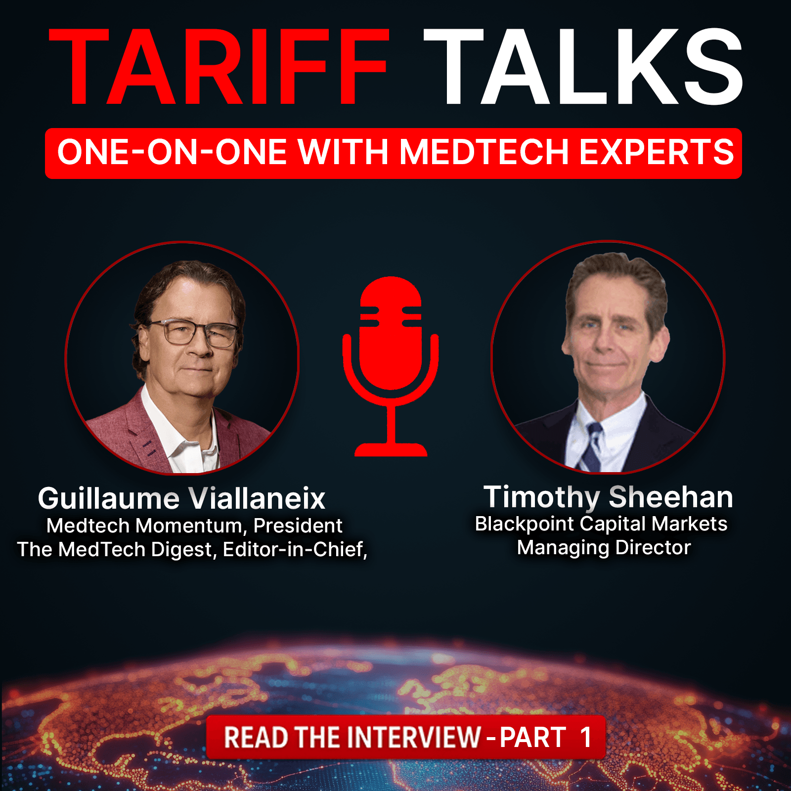 Tariff Talks: One-on-One with Tim Sheehan, BlackPoint Capital Markets, Managing Director ...